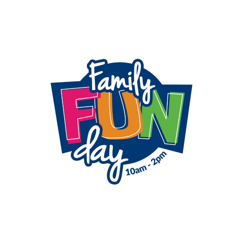 Family Fun Day Logo | Snowy Mountains Design